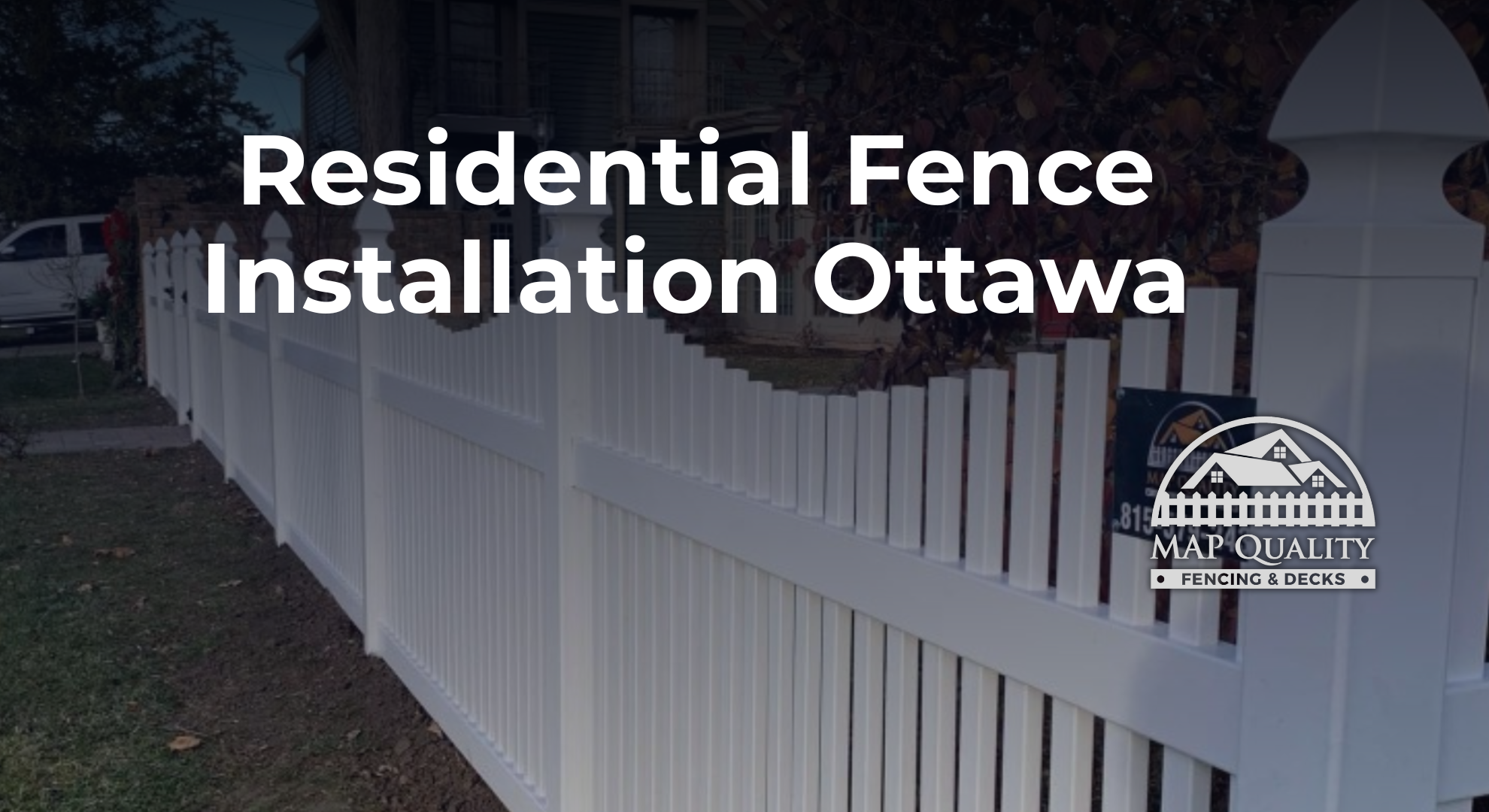 Residential Fence Installation in Ottawa IL | MAP Quality Fencing